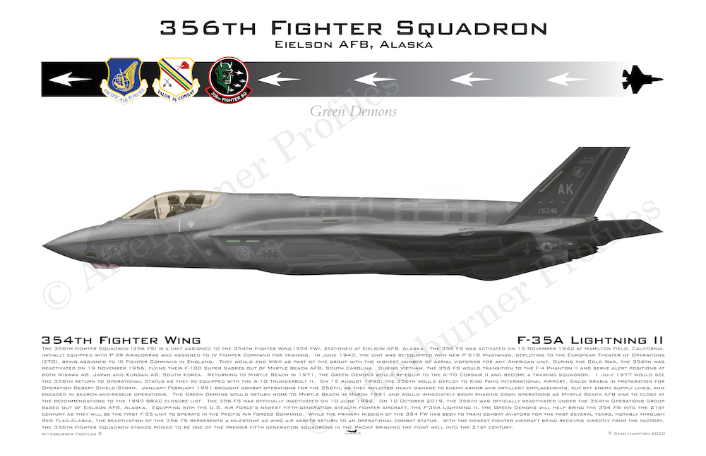 356 FS F-35A | Afterburner Profiles