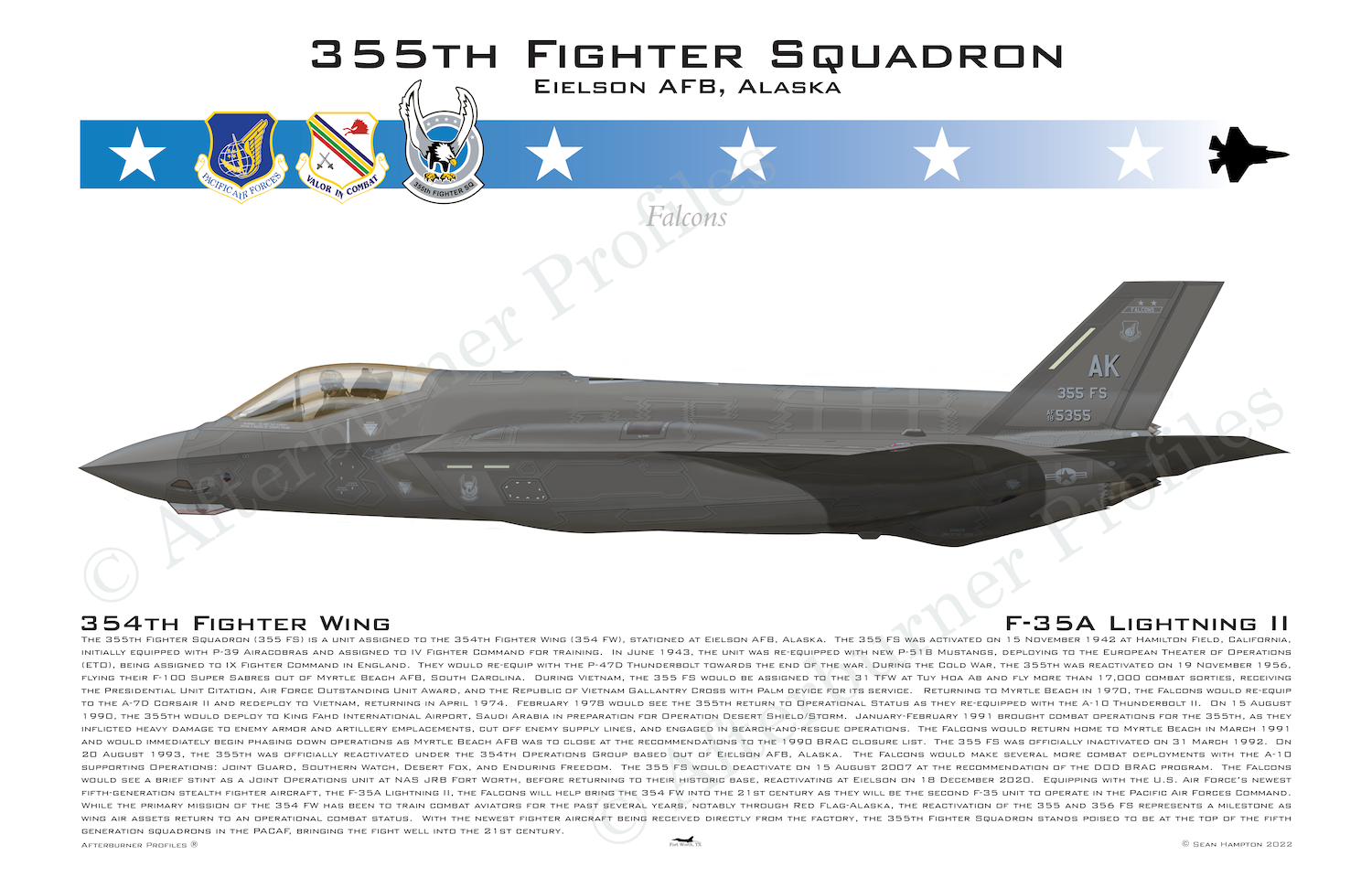355 FS F-35A | Afterburner Profiles