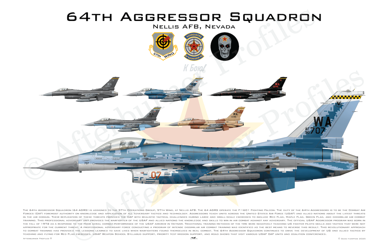 64 AGRS F-16C+ | Afterburner Profiles