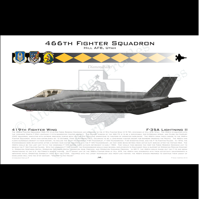 466 FS F-35A | Afterburner Profiles