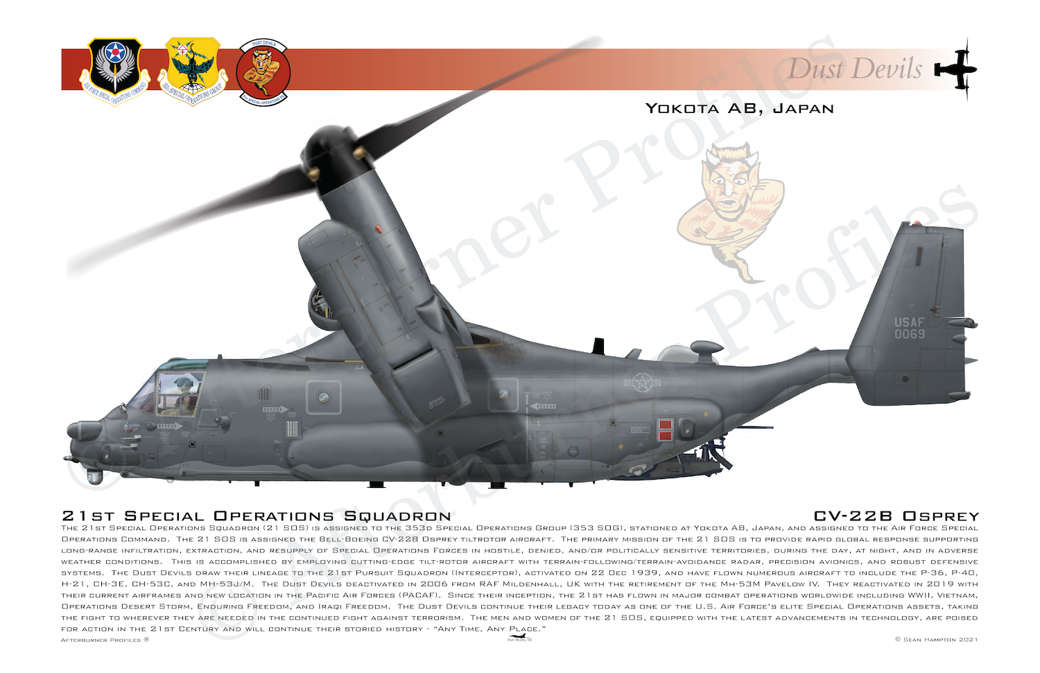 21 SOS CV-22B | Afterburner Profiles